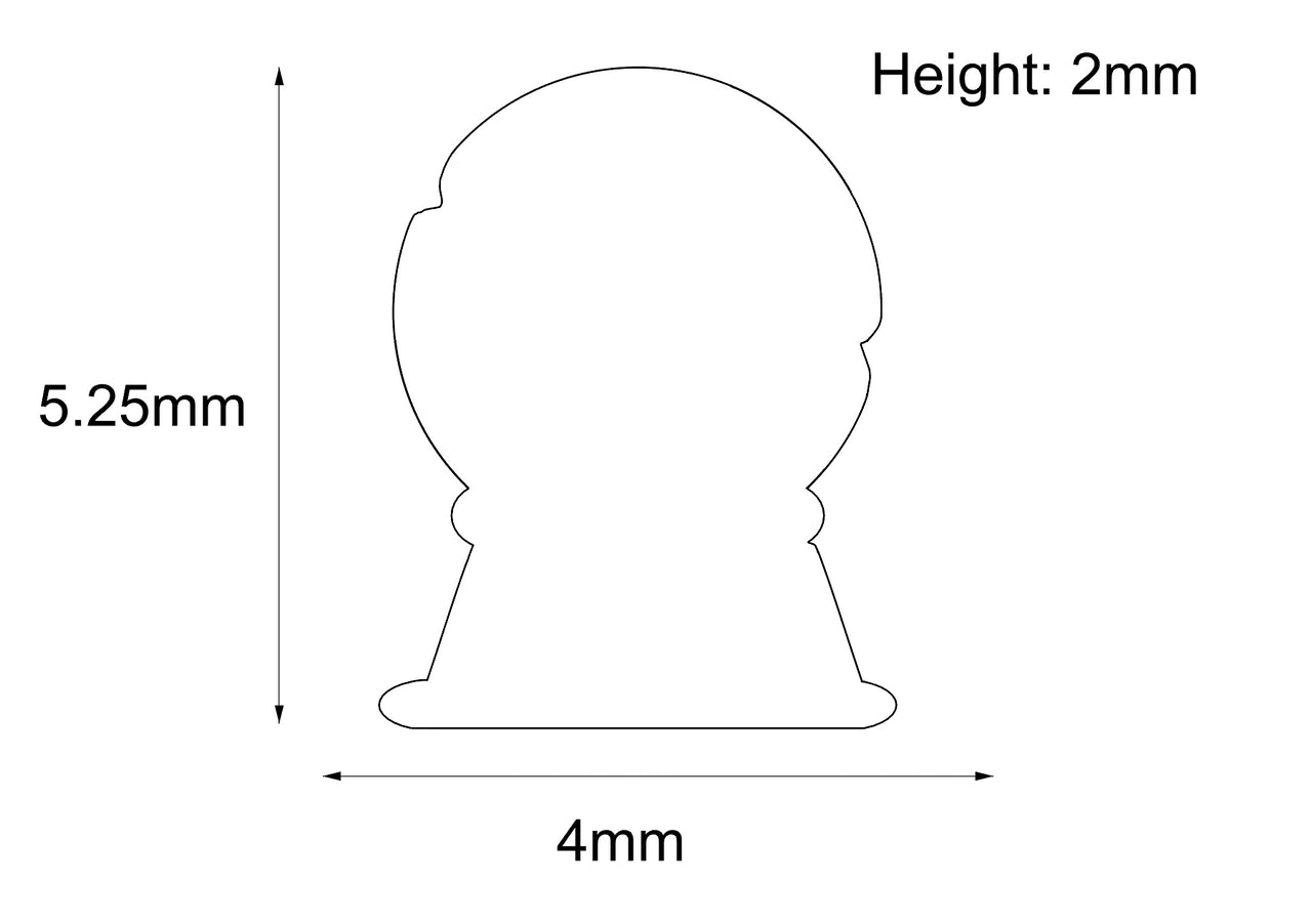 18k Gold Krustallos End - Industrial Strength – Laughing Buddha Studios ...