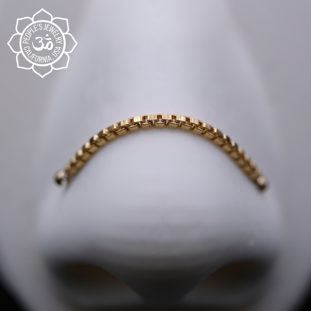 14k Gold-Filled Venetian Box Chain – Laughing Buddha Studios SoCal